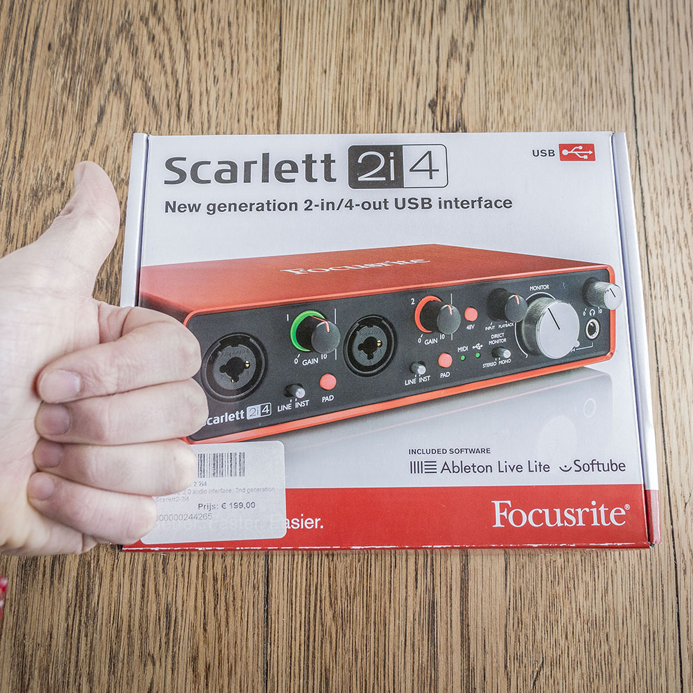 Focusrite Scarlett 2i4 Déballage | Test | Compatibilité